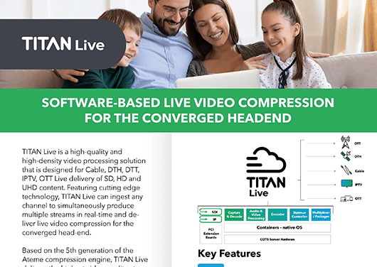 TITAN software for video processing | Ateme