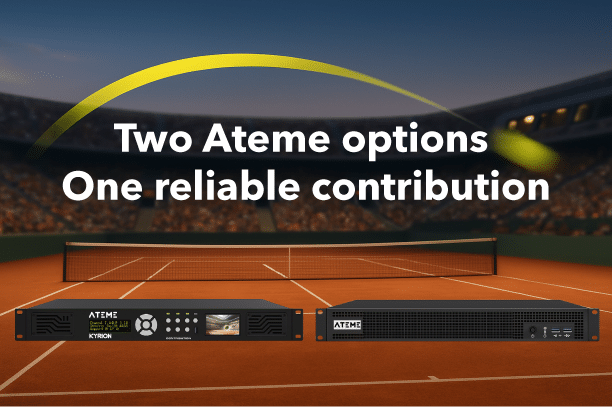 KYRION or TITAN Edge on Ateme VEGA Server?